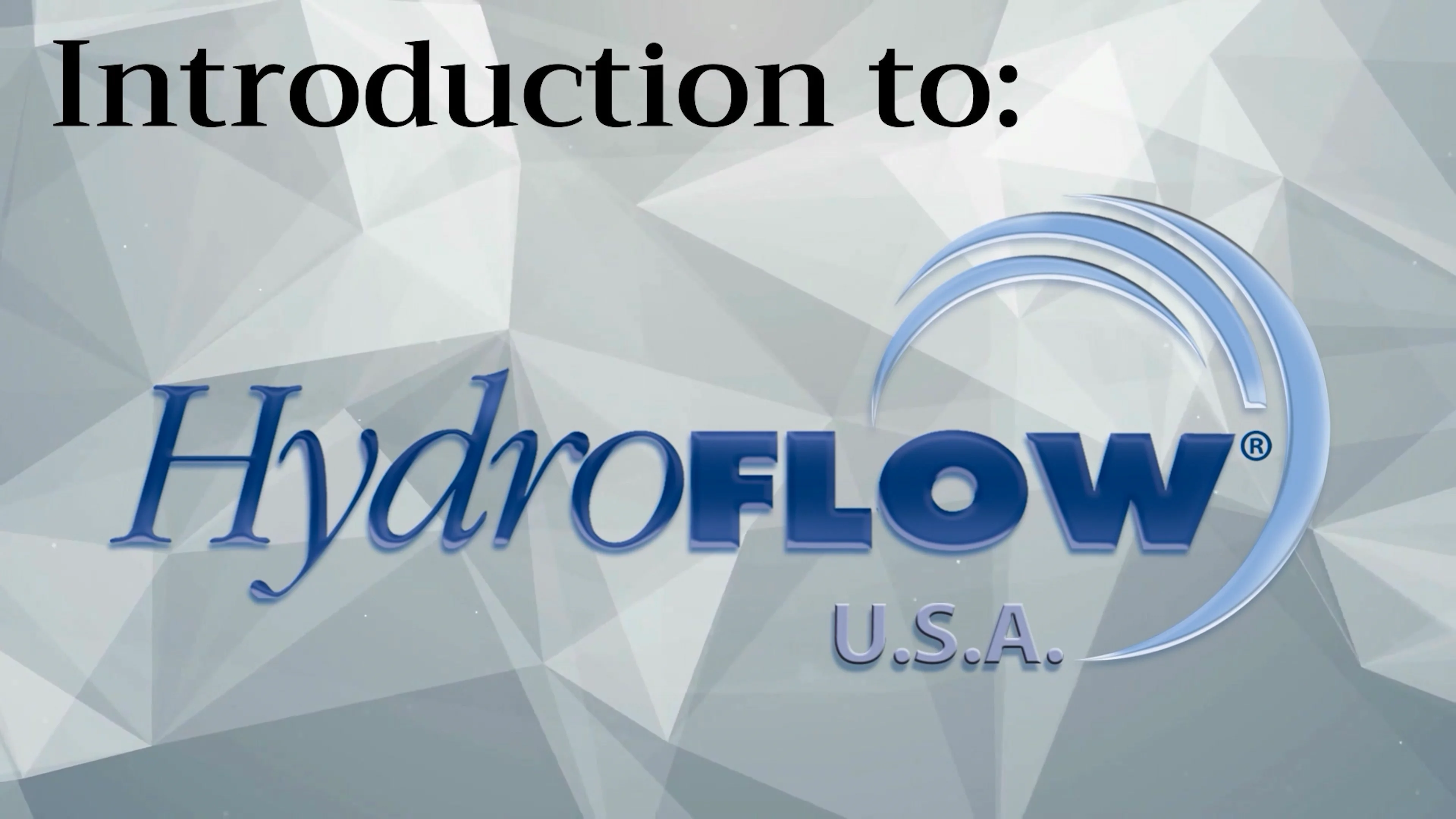 12-Minute Introduction to HydroFLOW