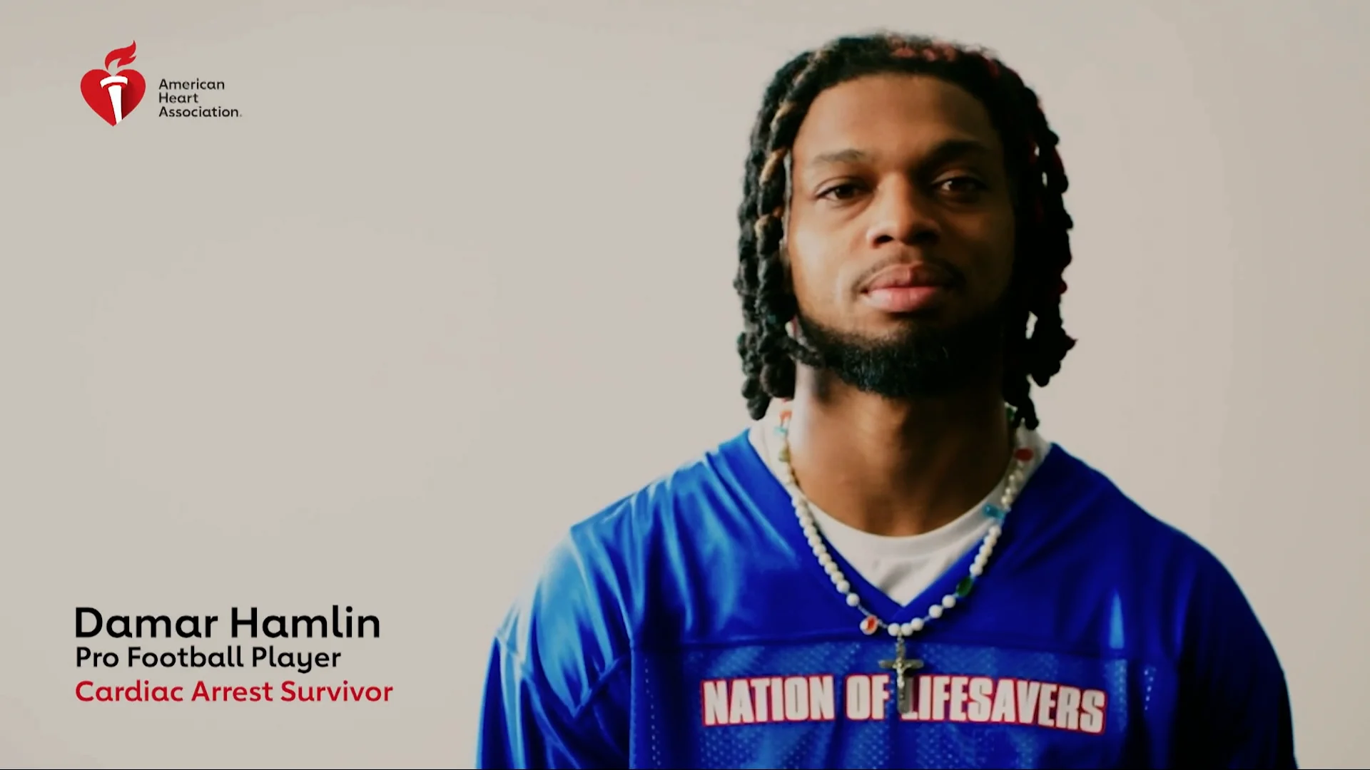 American Heart Association_Damar Hamlin_Nation of Lifesavers