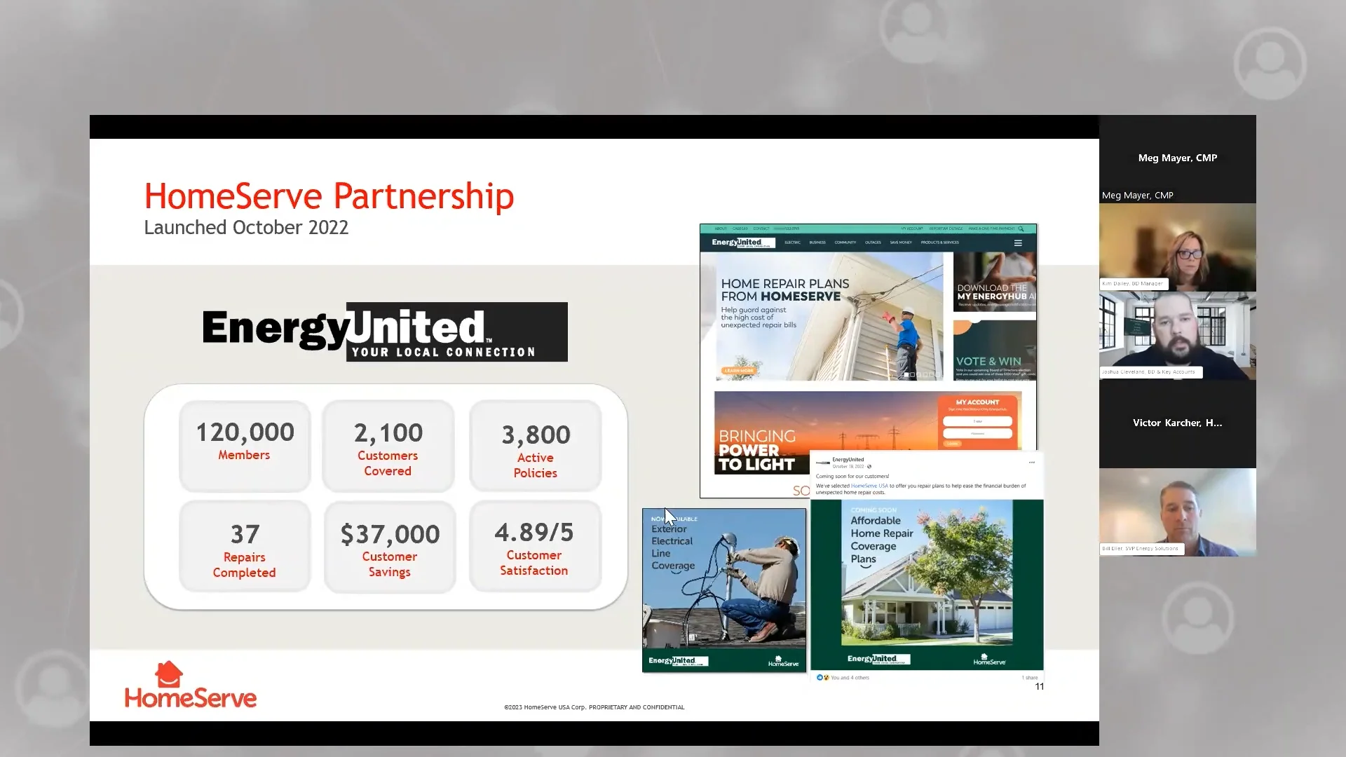 EnergyUnited's Josh Cleveland Discusses Partner HomeServe Cares Foundation in Community on Vimeo