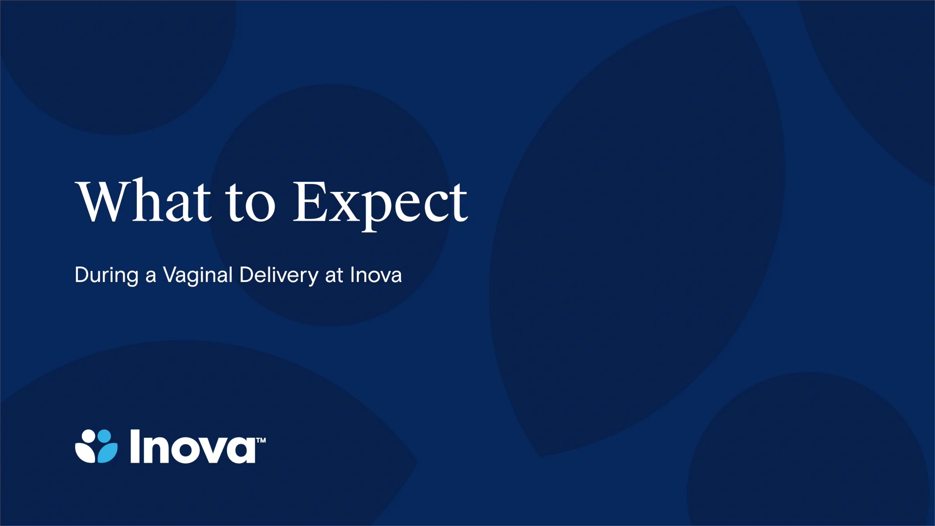 What to expect during a vaginal delivery at Inova