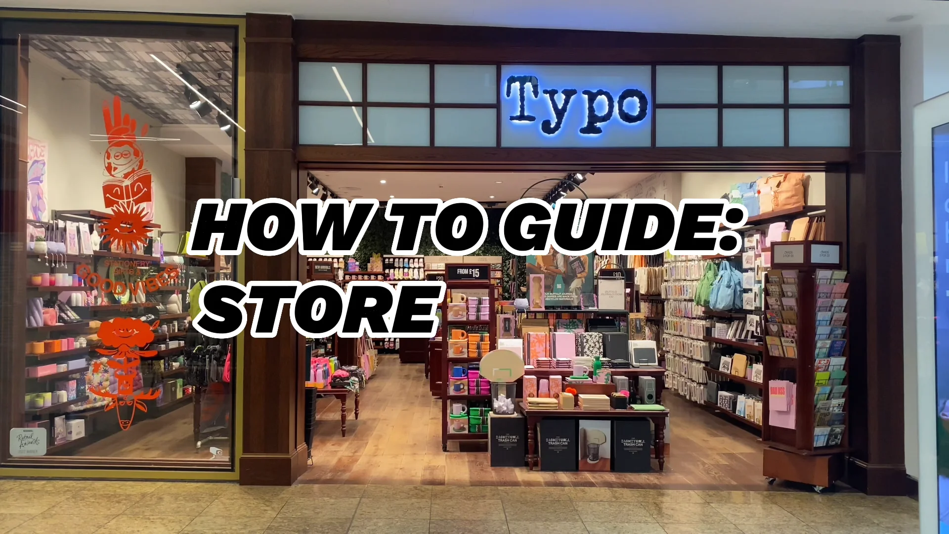 Typo Store Photo Guide on Vimeo