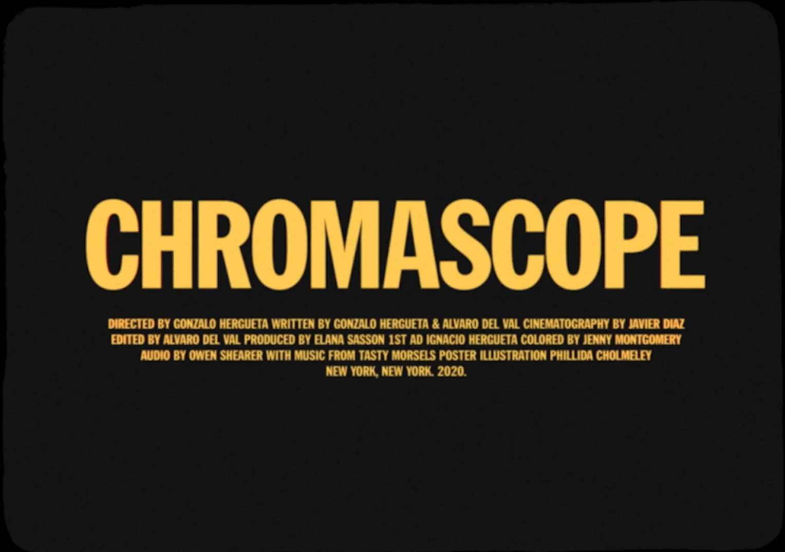 Chromascope (Teaser) on Vimeo