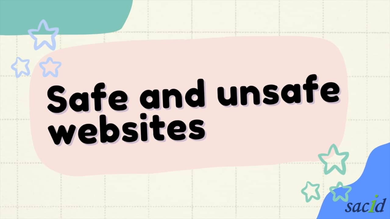Safe and Unsafe Websites on Vimeo