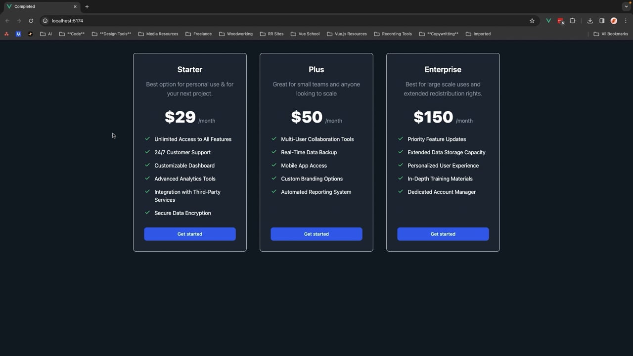 Pricing Table Challenge with Tailwind and Vue - Solution - A... Pricing Table Challenge with Tailwind and Vue - Solution - A...