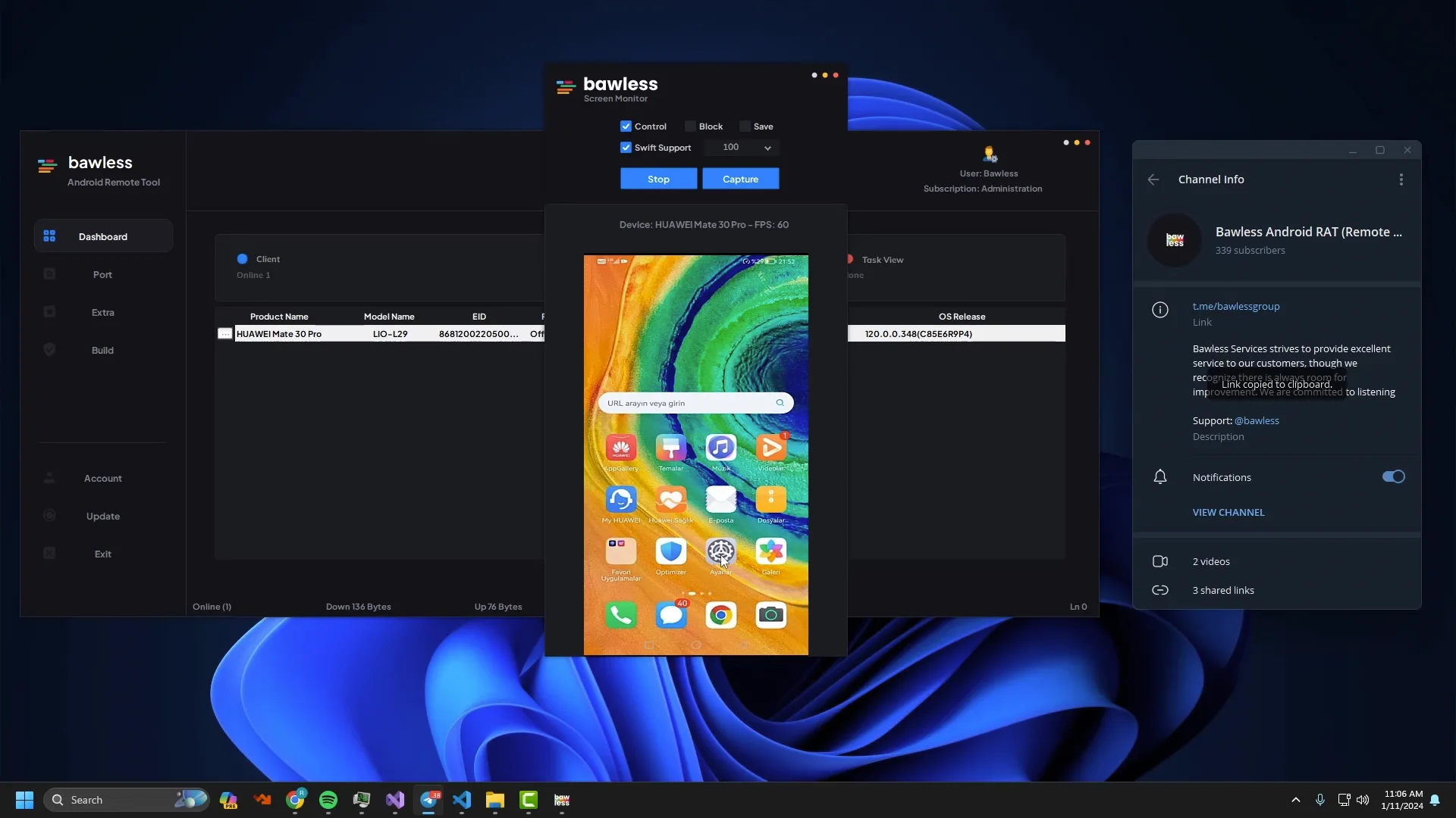 Bawless Android Remote Control - Swift Support 60 FPS Remote Screen on ...