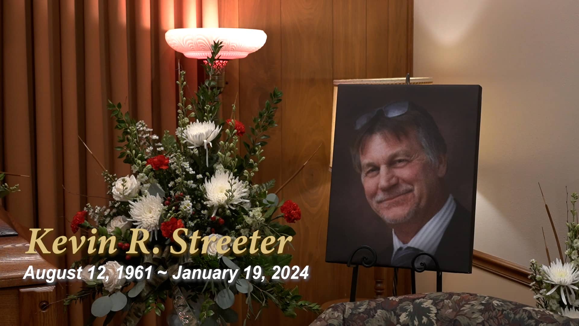 Funeral Service for Kevin Streeter on Vimeo