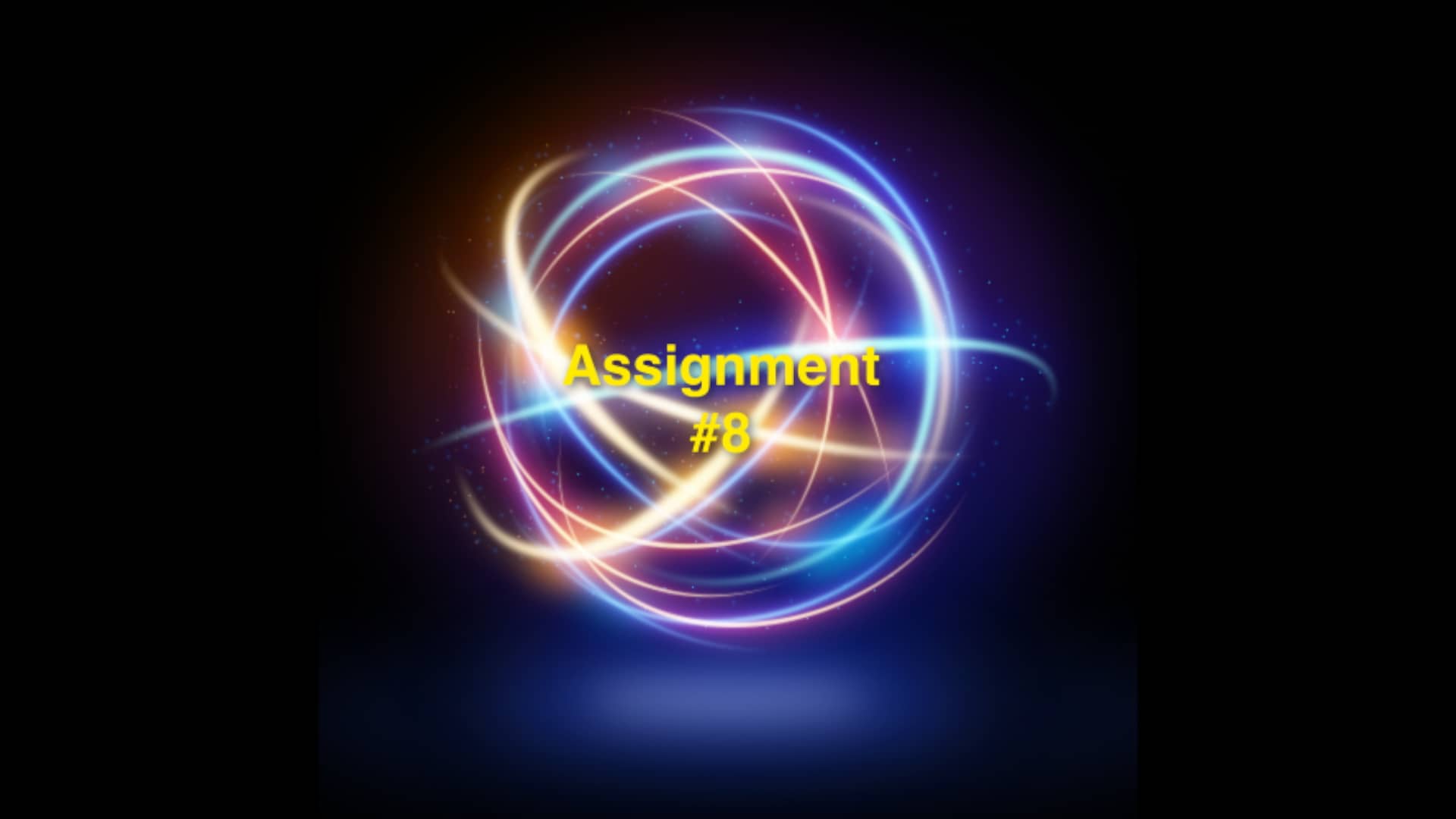 Assignment 8 2024 2025 on Vimeo