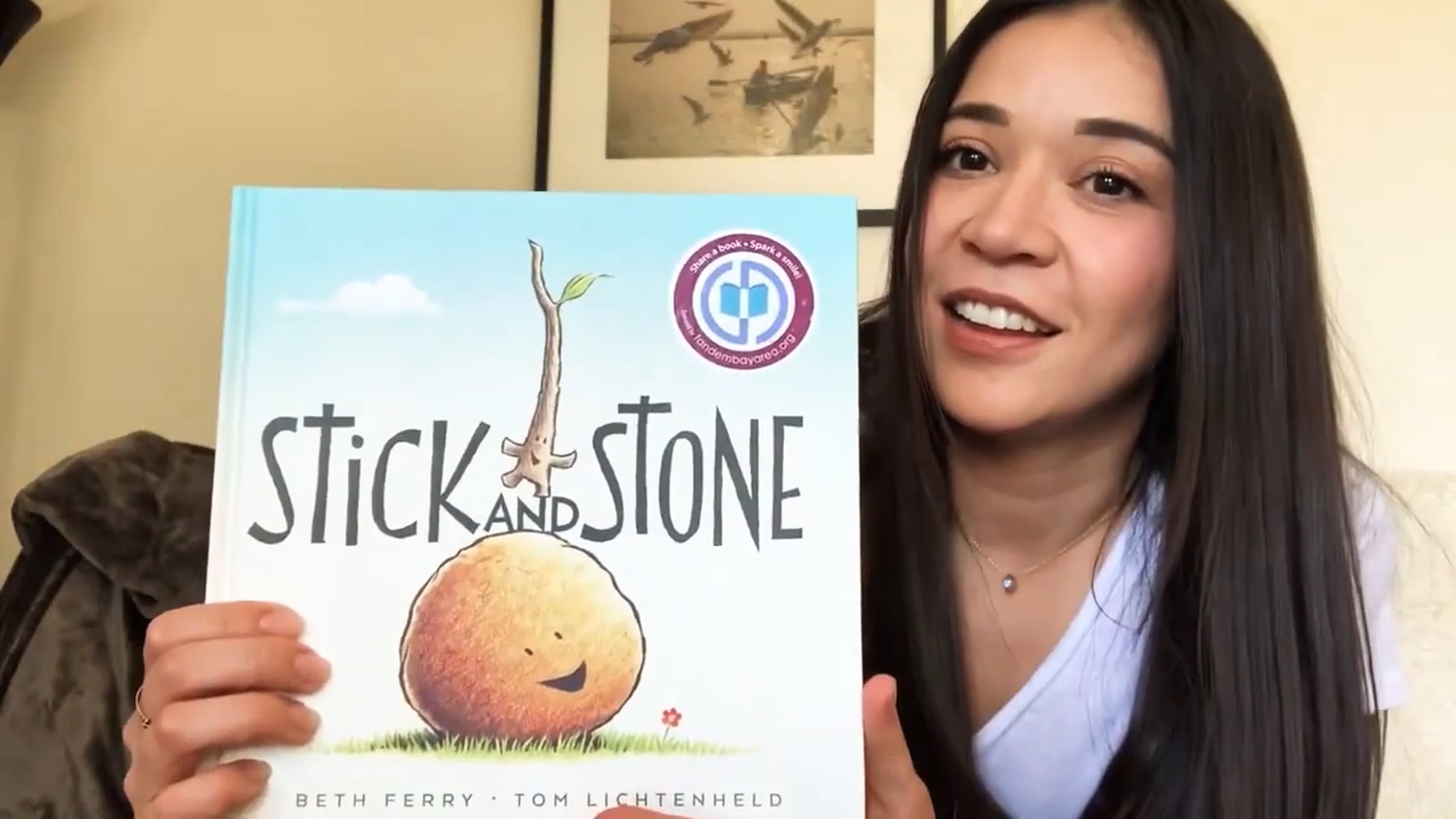 "Stick and Stone" by Beth Ferry, illustrated by Tom Lichtenheld Read Aloud