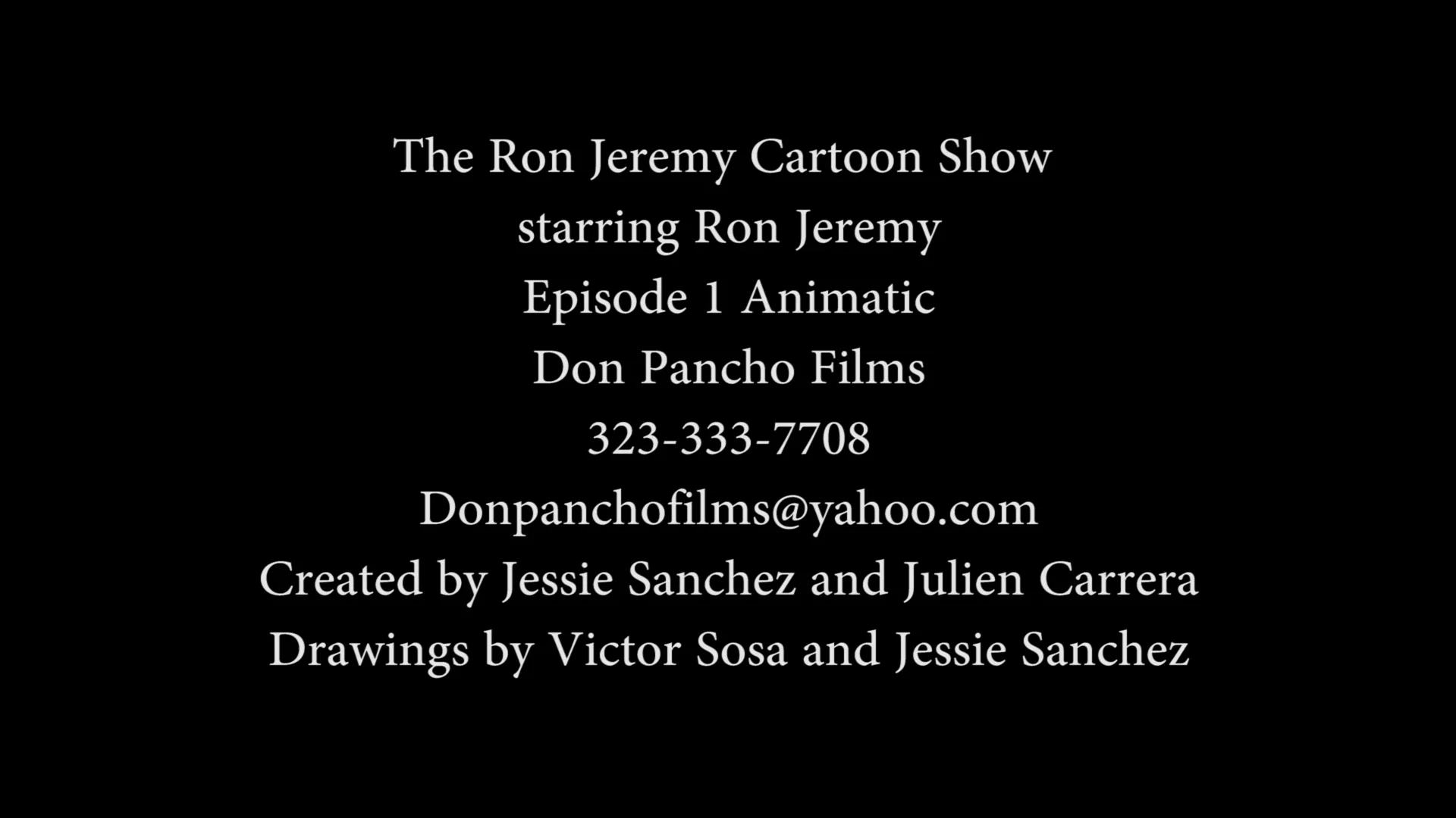 The Ron Jeremy Cartoon Show- Animatic on Vimeo