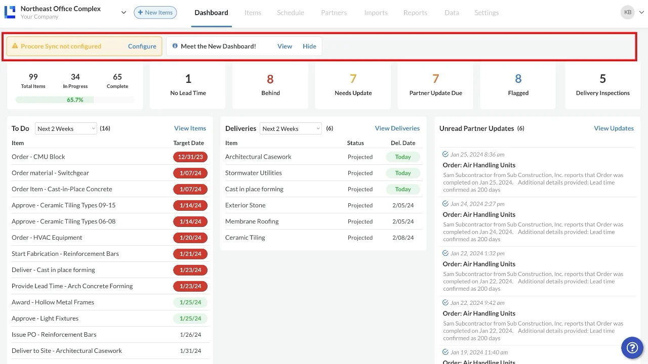 Dashboard Overview on Vimeo
