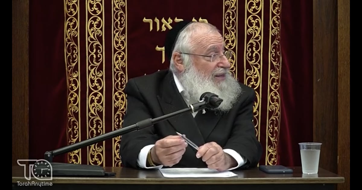 R' Asher Weiss | Parshat Beshalach: Pikuach Nefesh & Wartime