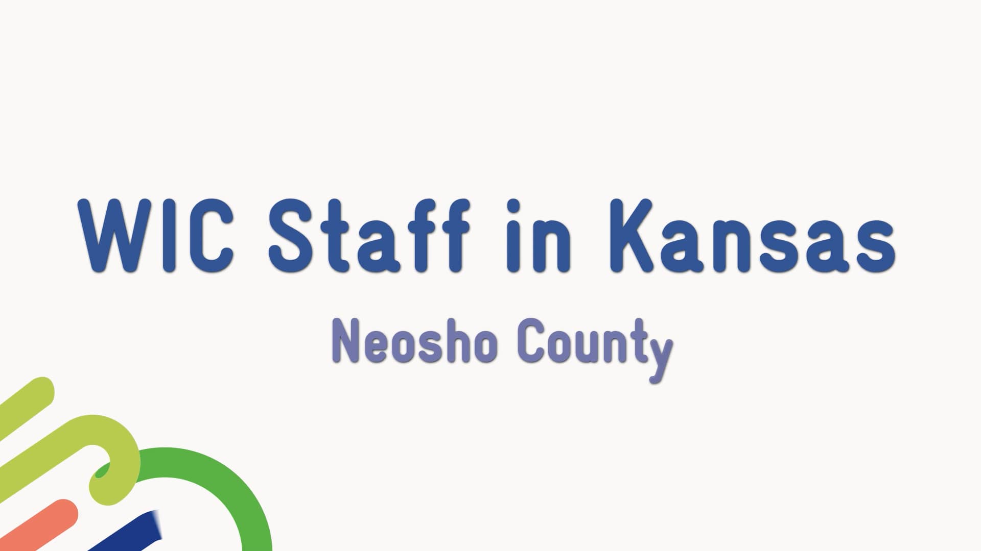 WIC Staff in Kansas: Neosho County on Vimeo