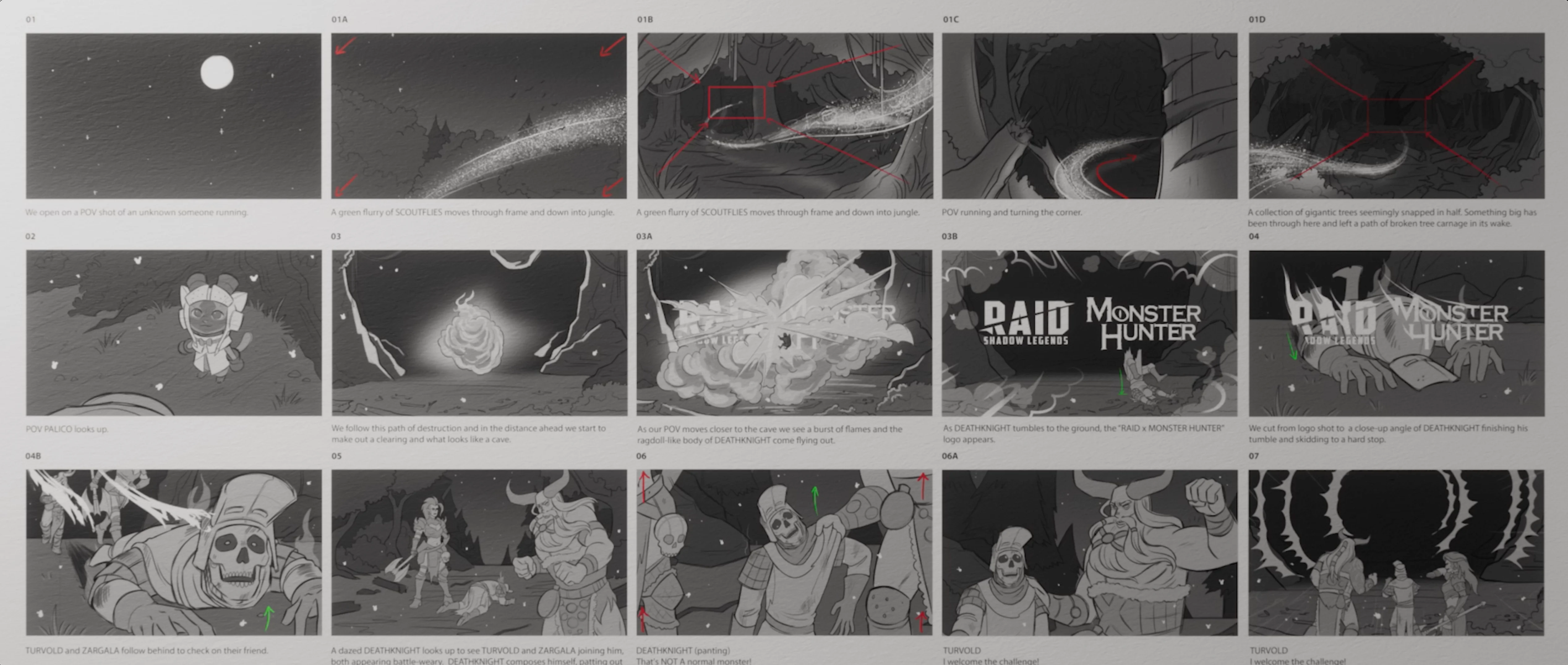 Raid X Monster Hunter - Cinematic Breakdown on Vimeo