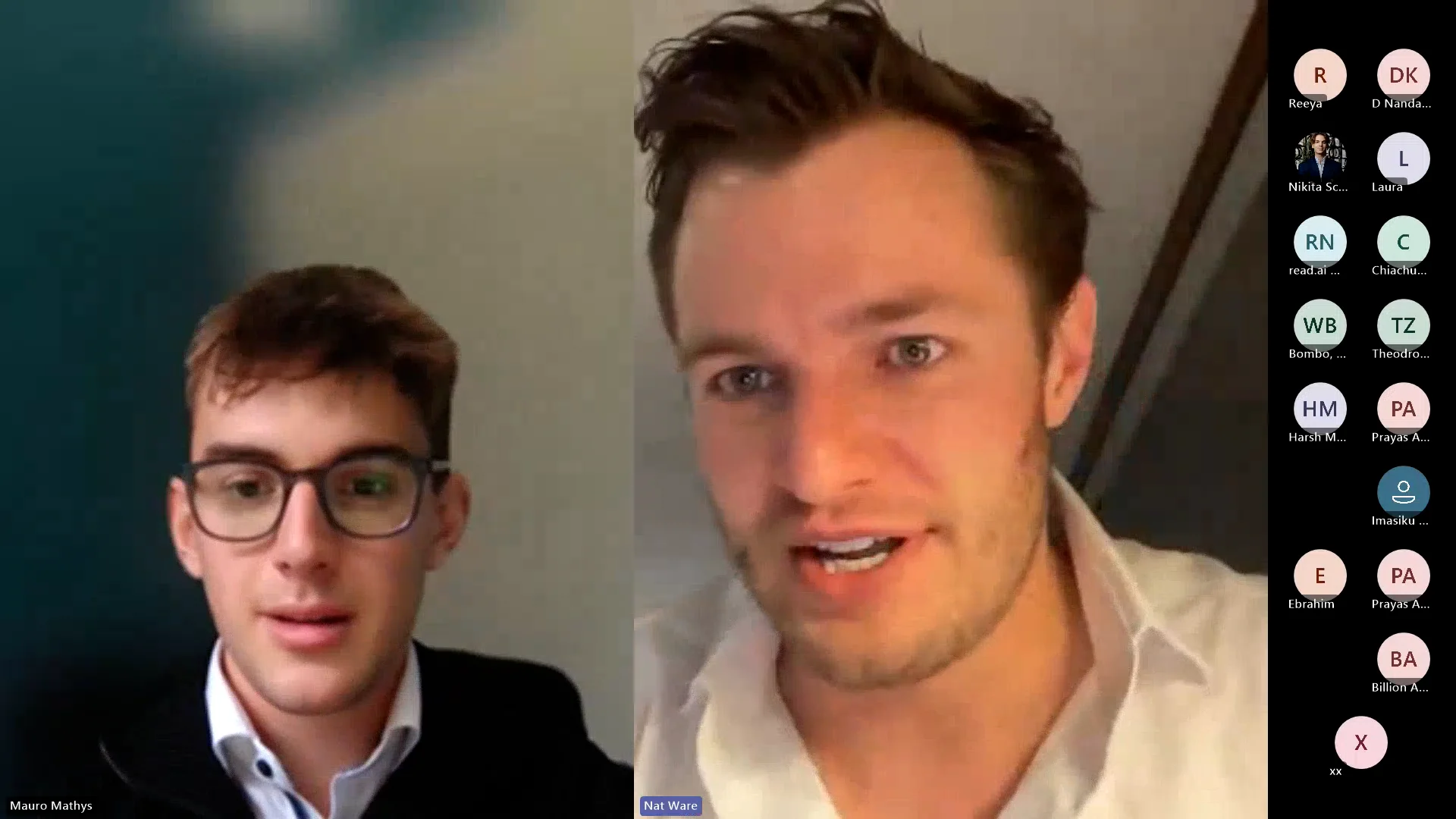 Online Webinar Nat Ware (Two time winner of the Global Essay Competition)