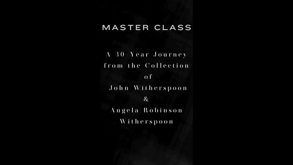 MASTER CLASS - Collection of John Witherspoon & Angela Robinson ...