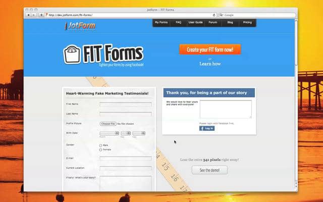 FIT Forms - Step 1 on Vimeo