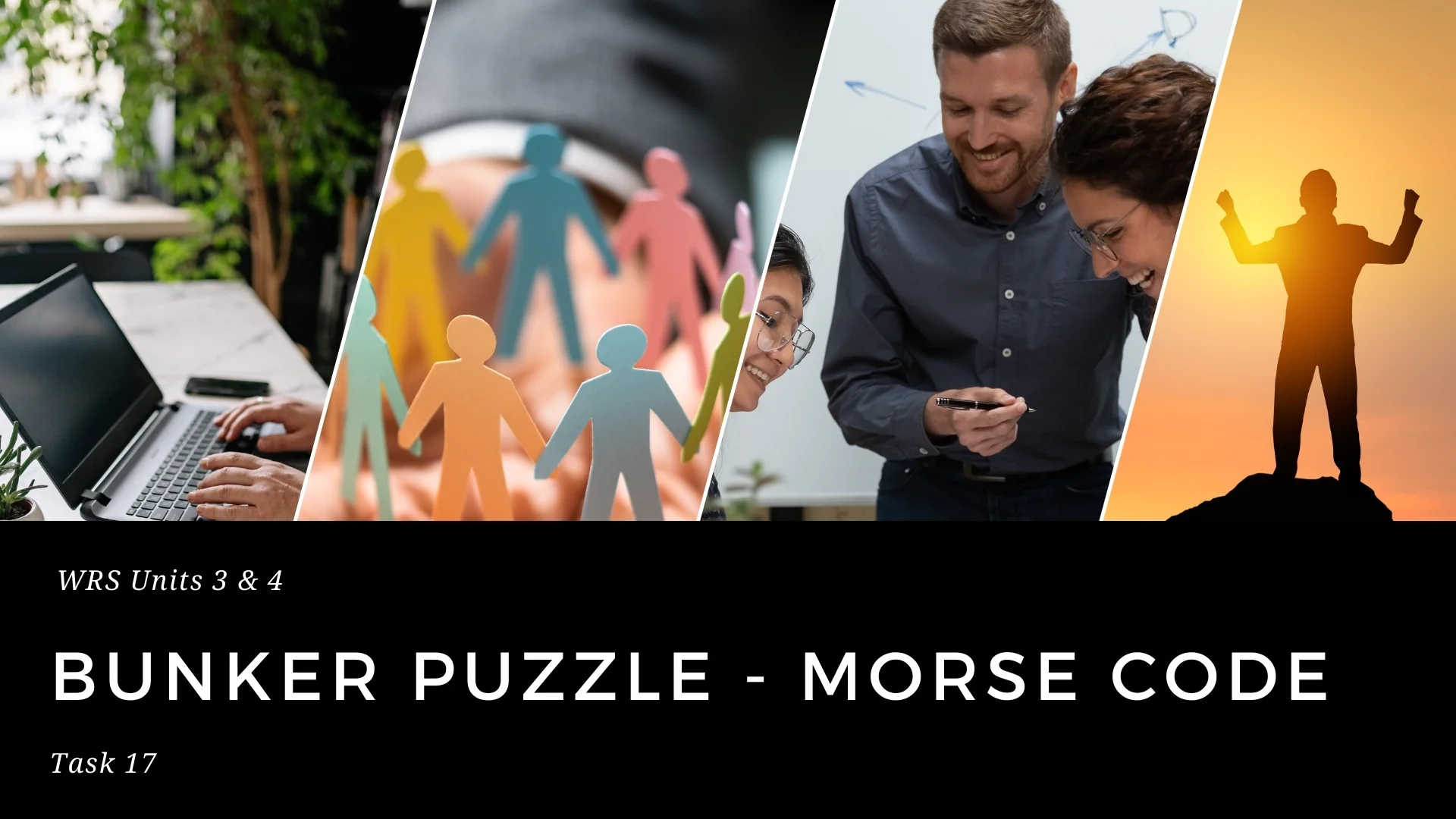 Bunker Puzzle 4- Morse Code