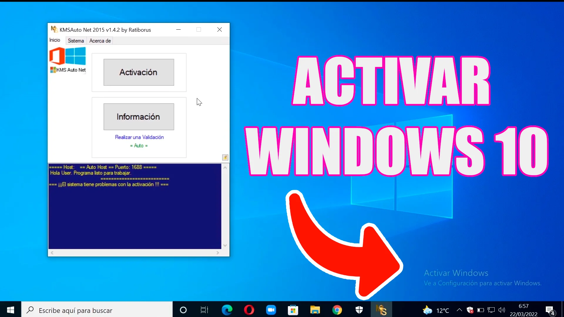 Activar Windows 10 KMS
