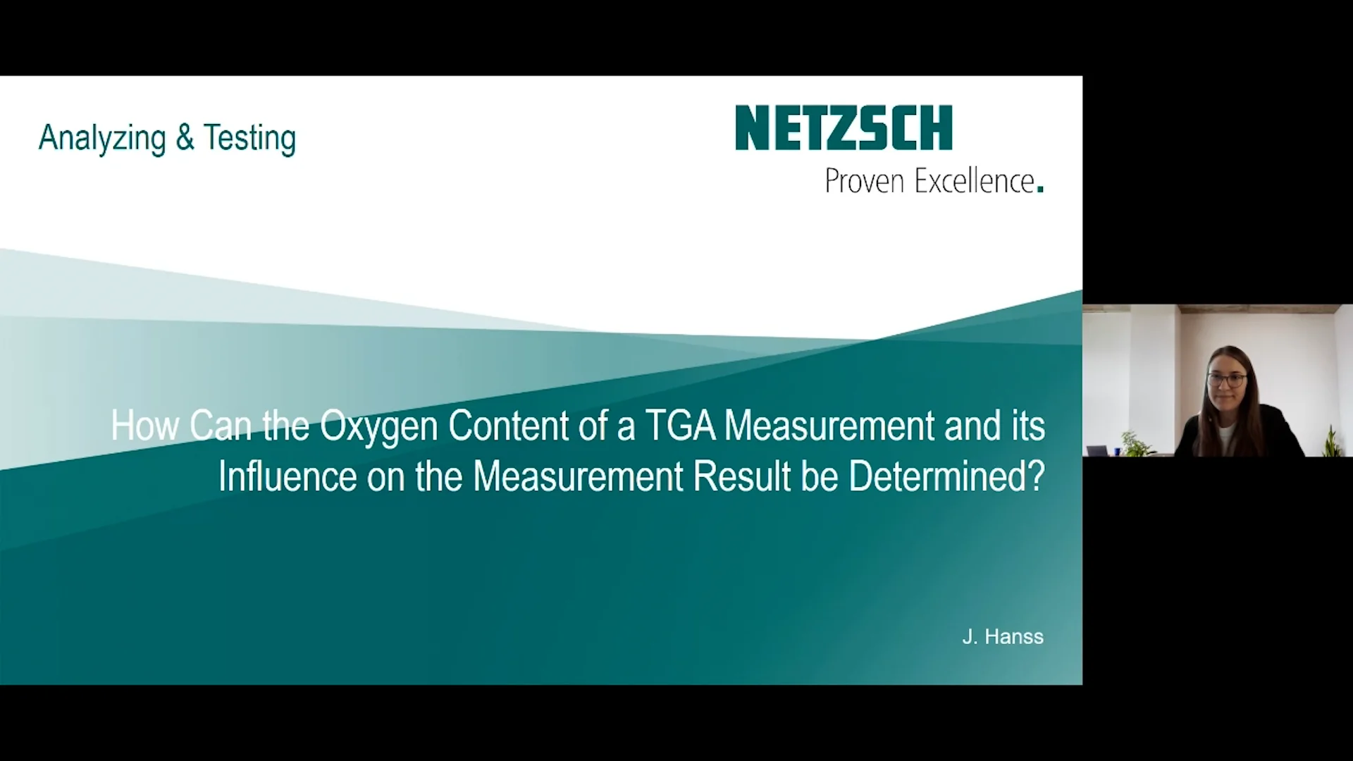 How Can the Oxygen Content of a TGA Measurement and its Influence on ...