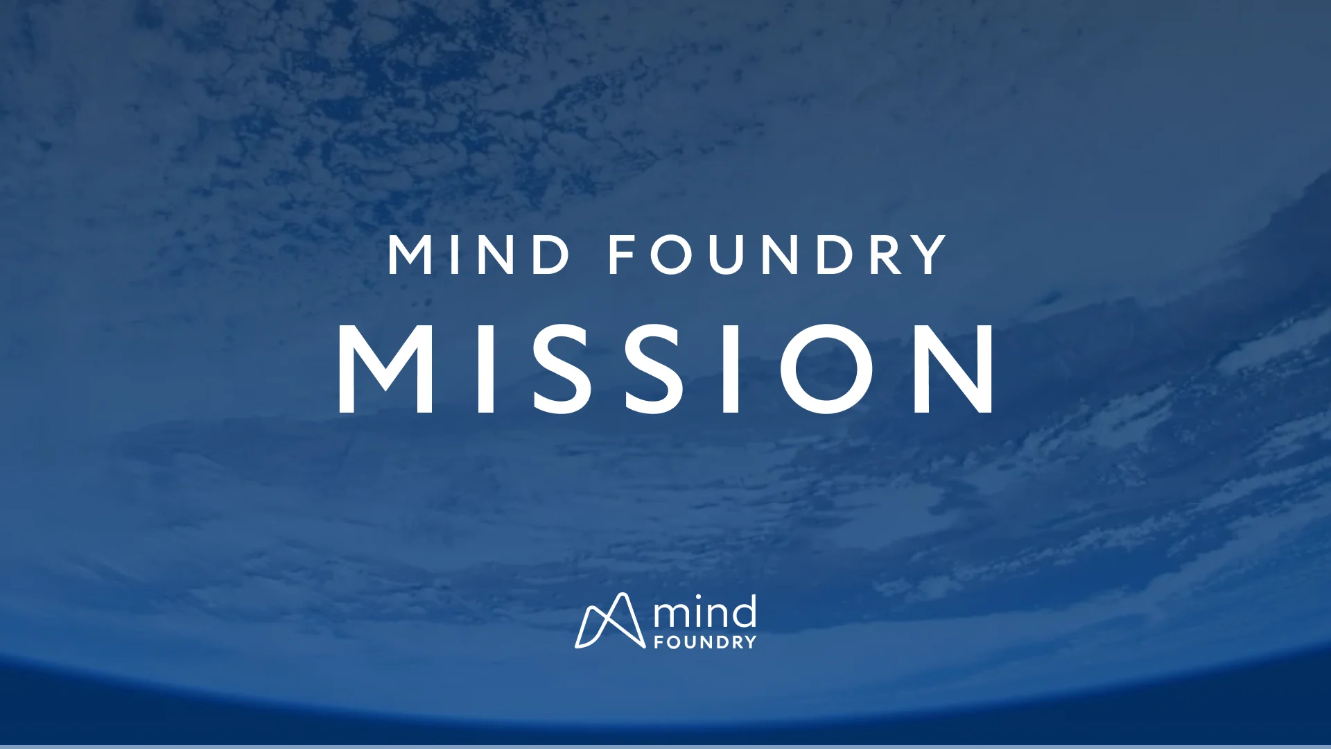 Mind Foundry | Mission