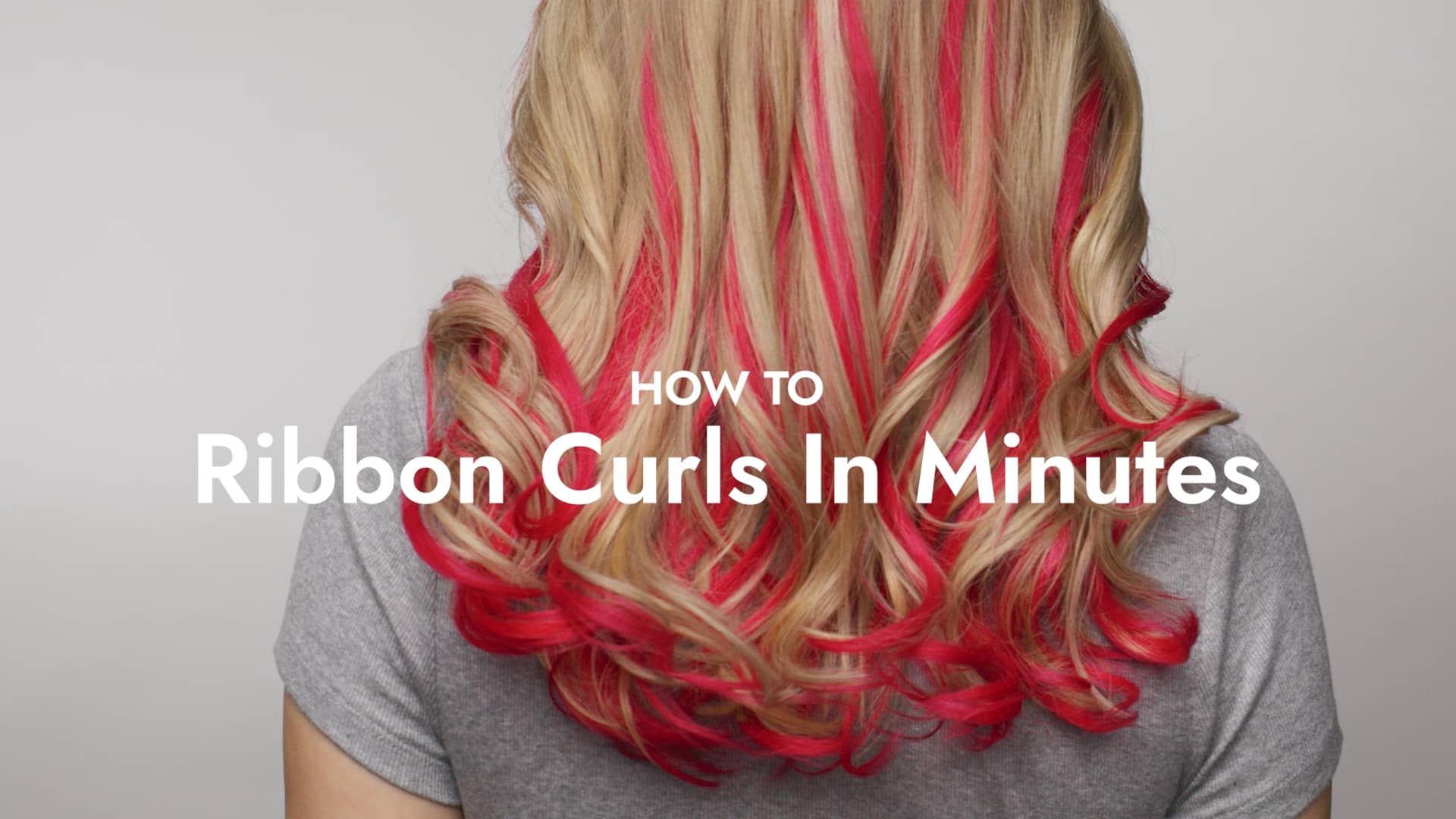 How To Ribbon Curls In Minutes Ion Luxe Carousel Auto Rotating Curling ...