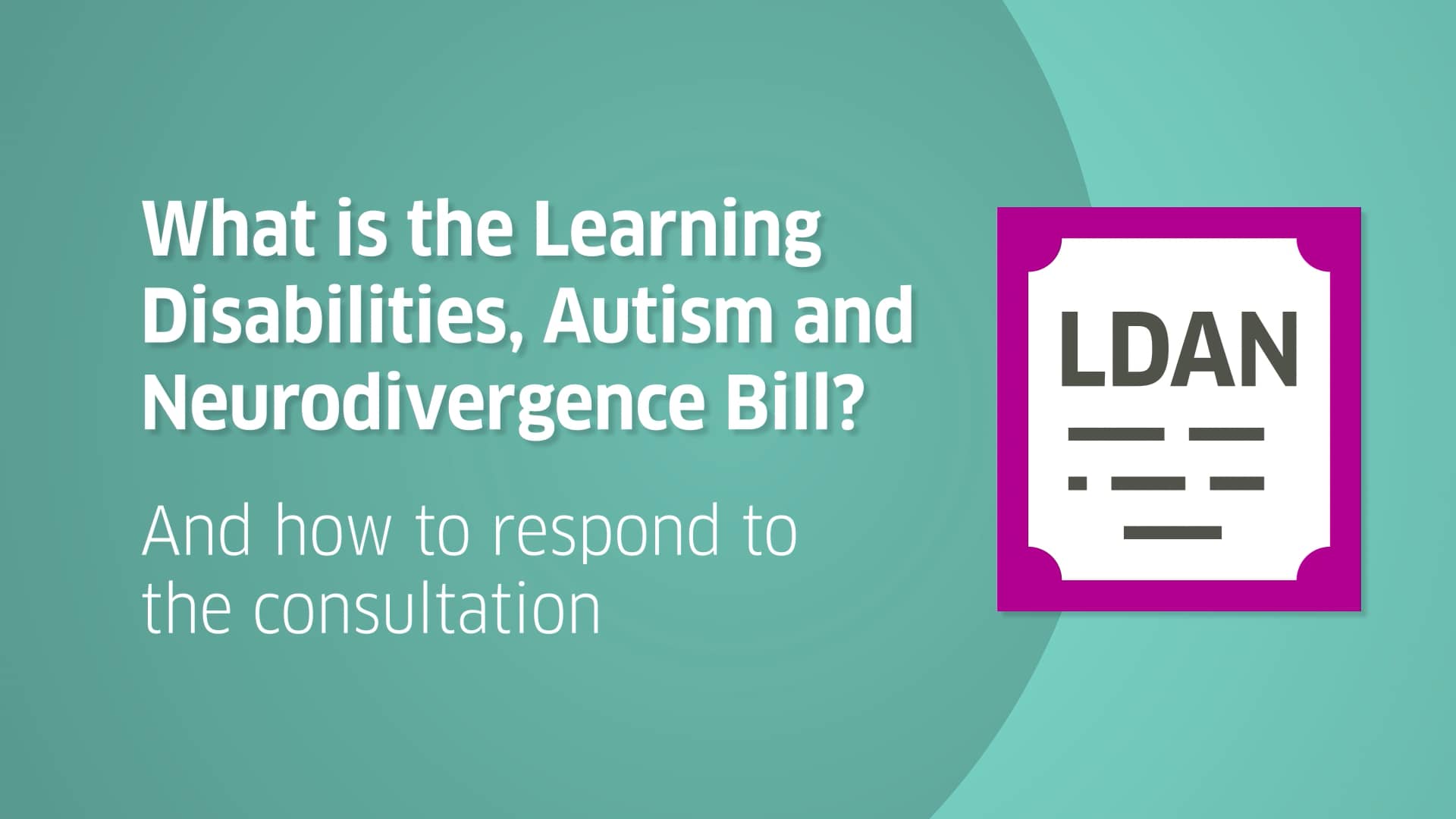 What is the LDAN bill and how to respond on Vimeo