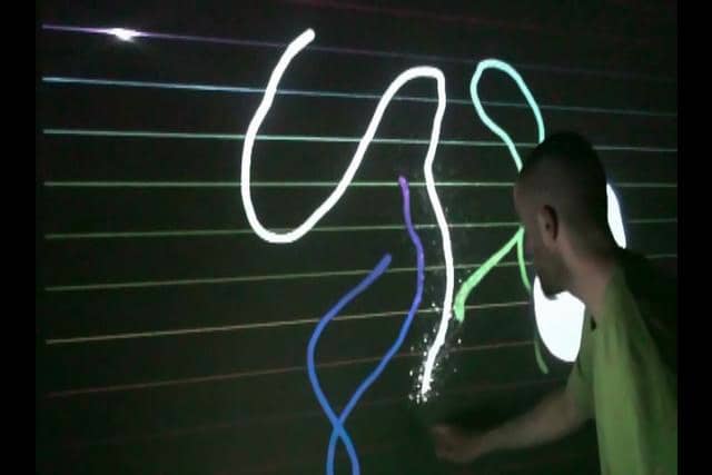 Interactive musical wall on Vimeo