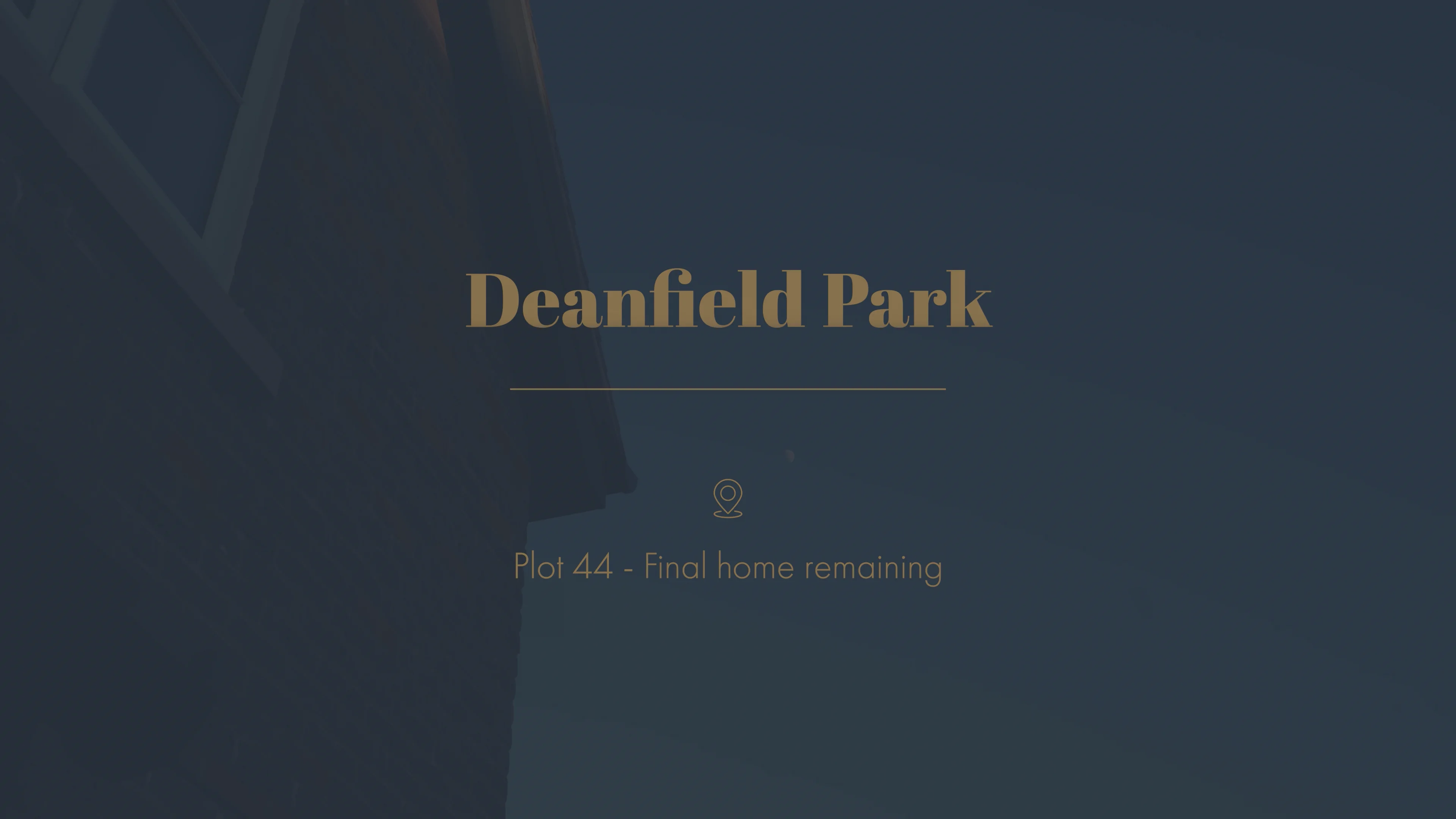 Deanfield Park, Plot 44 - Video Tour on Vimeo