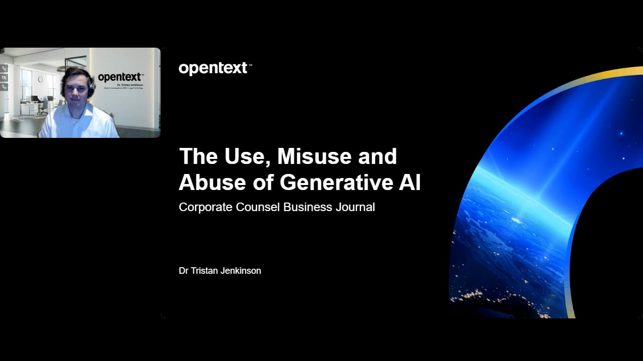 The Use, Misuse and Abuse of Generative AI