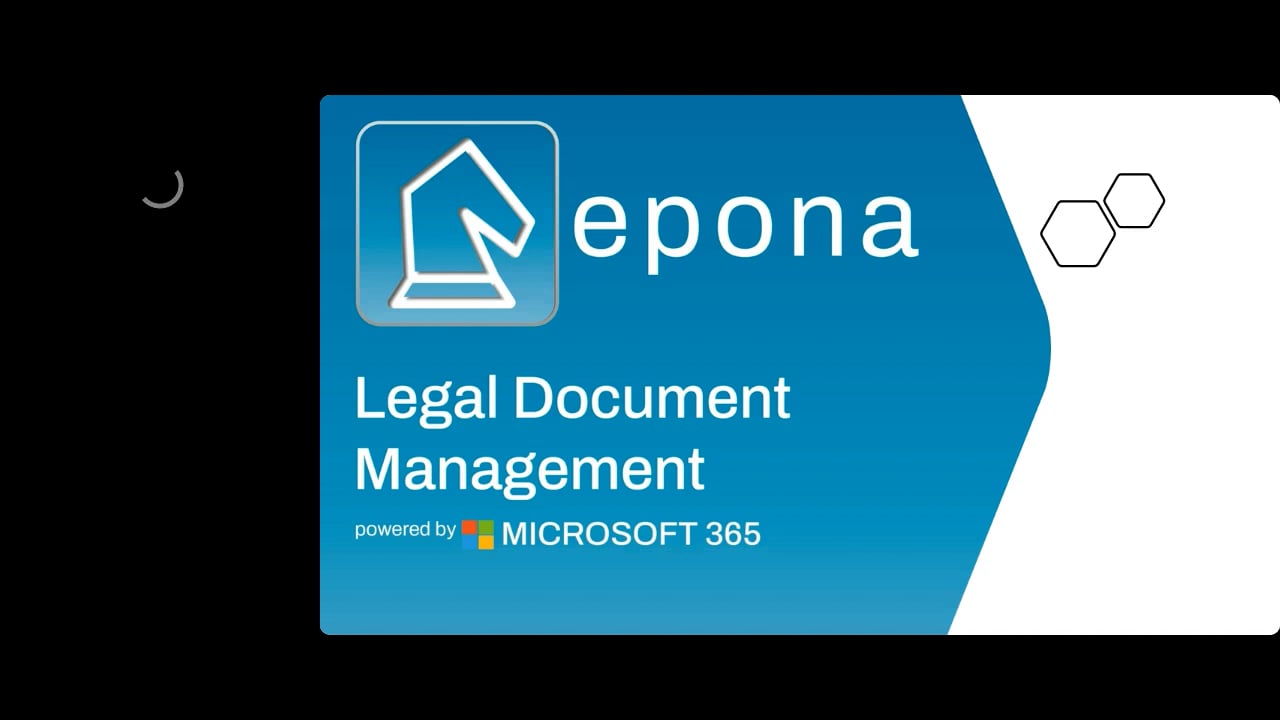 Making Microsoft 365 your Legal Document Management System: The Epona E365 Solution