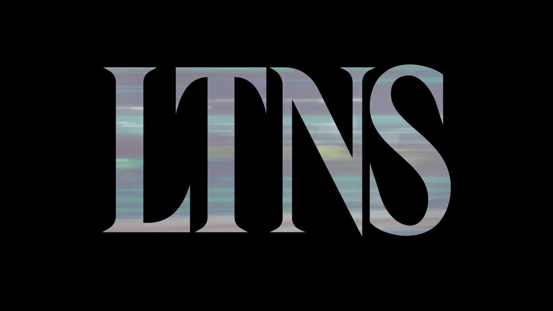 tving 'LTNS' opening title on Vimeo