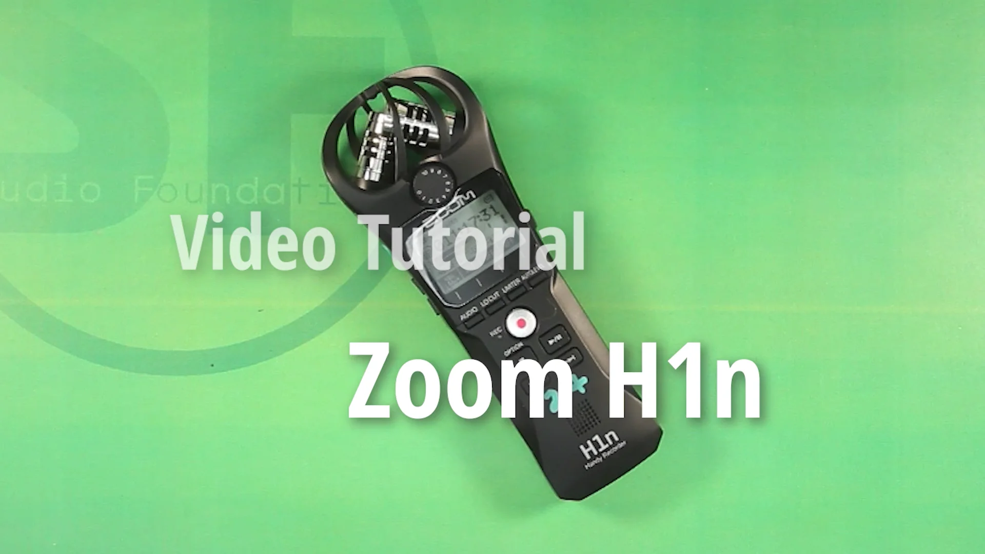 Tutorial: Using the Zoom H1n Audio Recorder on Vimeo