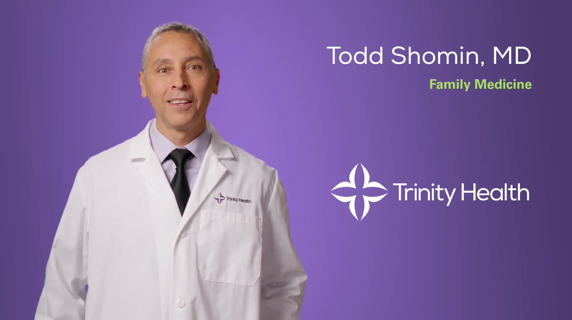 Provider Bio Video: Todd Shomin, MD on Vimeo