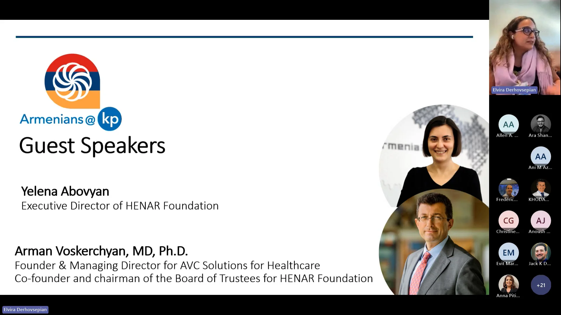 Armenians@KP Community Meetup - Dr. Arman Voskerchyan HENAR Foundation ...