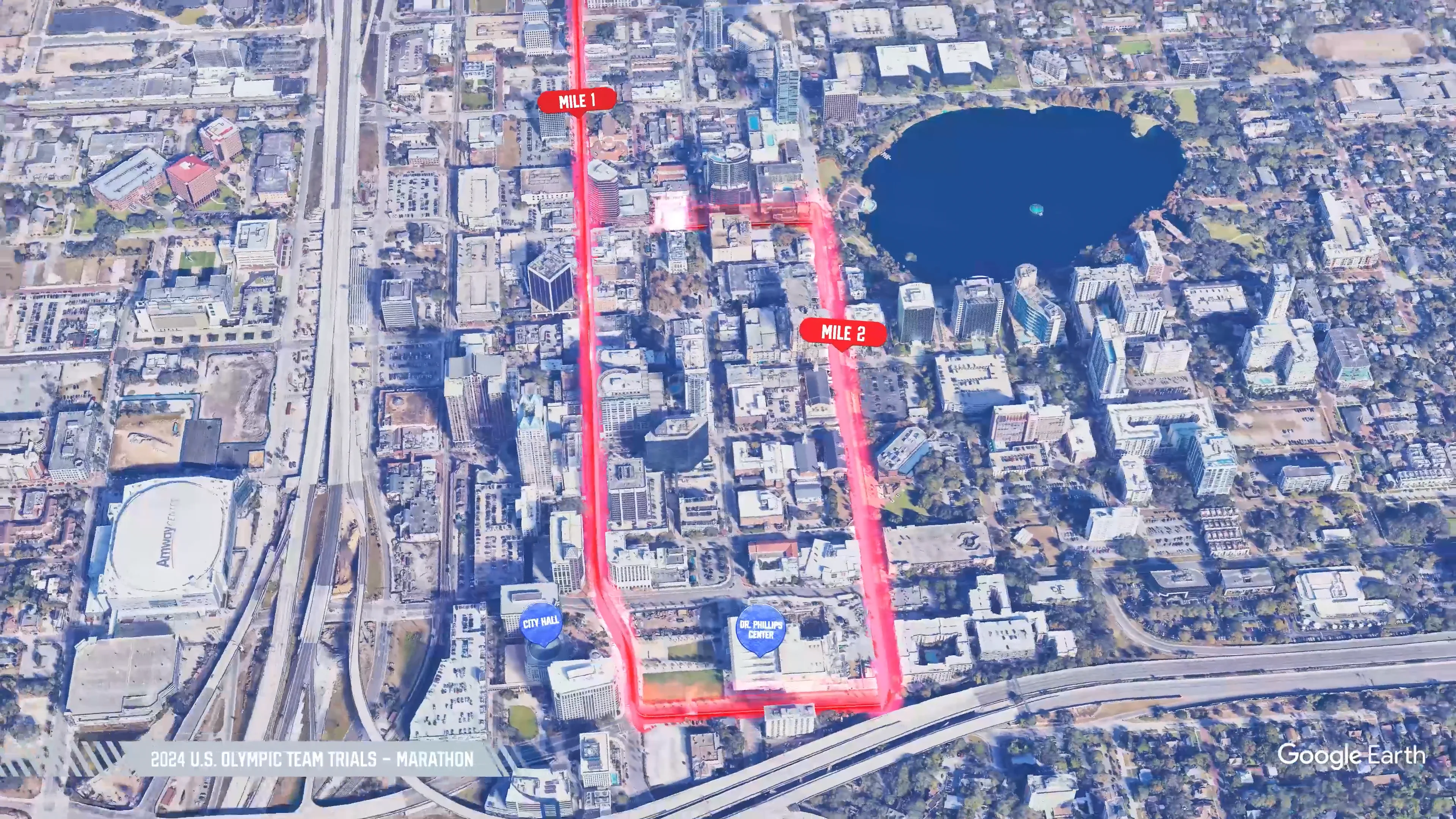 Us Olympic Team Trials Marathon Course Animation On Vimeo