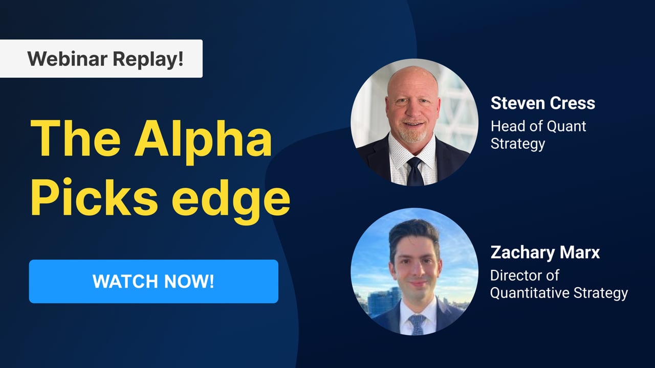 Webinar Replay: Streamline Your Investing With Alpha Picks | Seeking Alpha