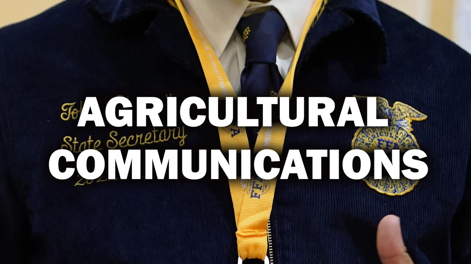 Florida- National FFA Ag Comm Video Production