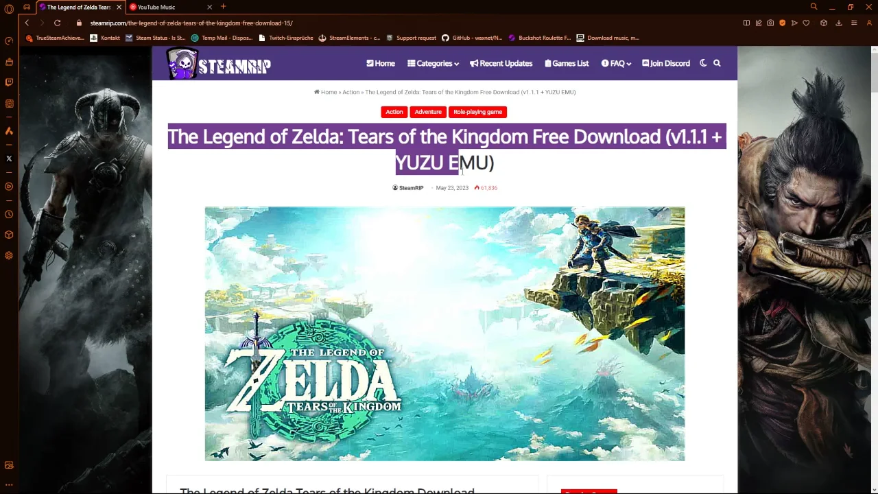 Zelda ToTK download tutorial + how to use the Yuzu emulator on Vimeo