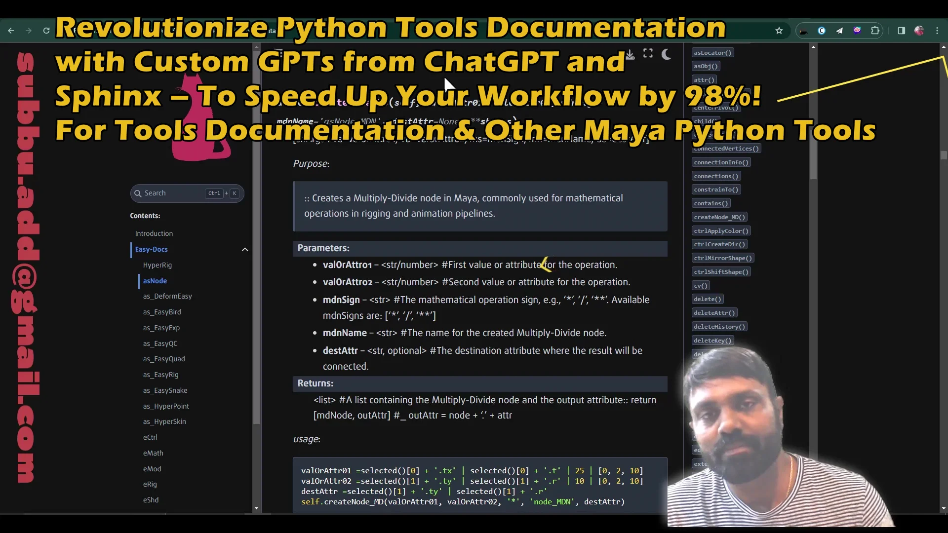 ChatGPT (Part 08): Revolutionize Python Tools Documentation with Custom GPTs and Sphinx –Speed ...