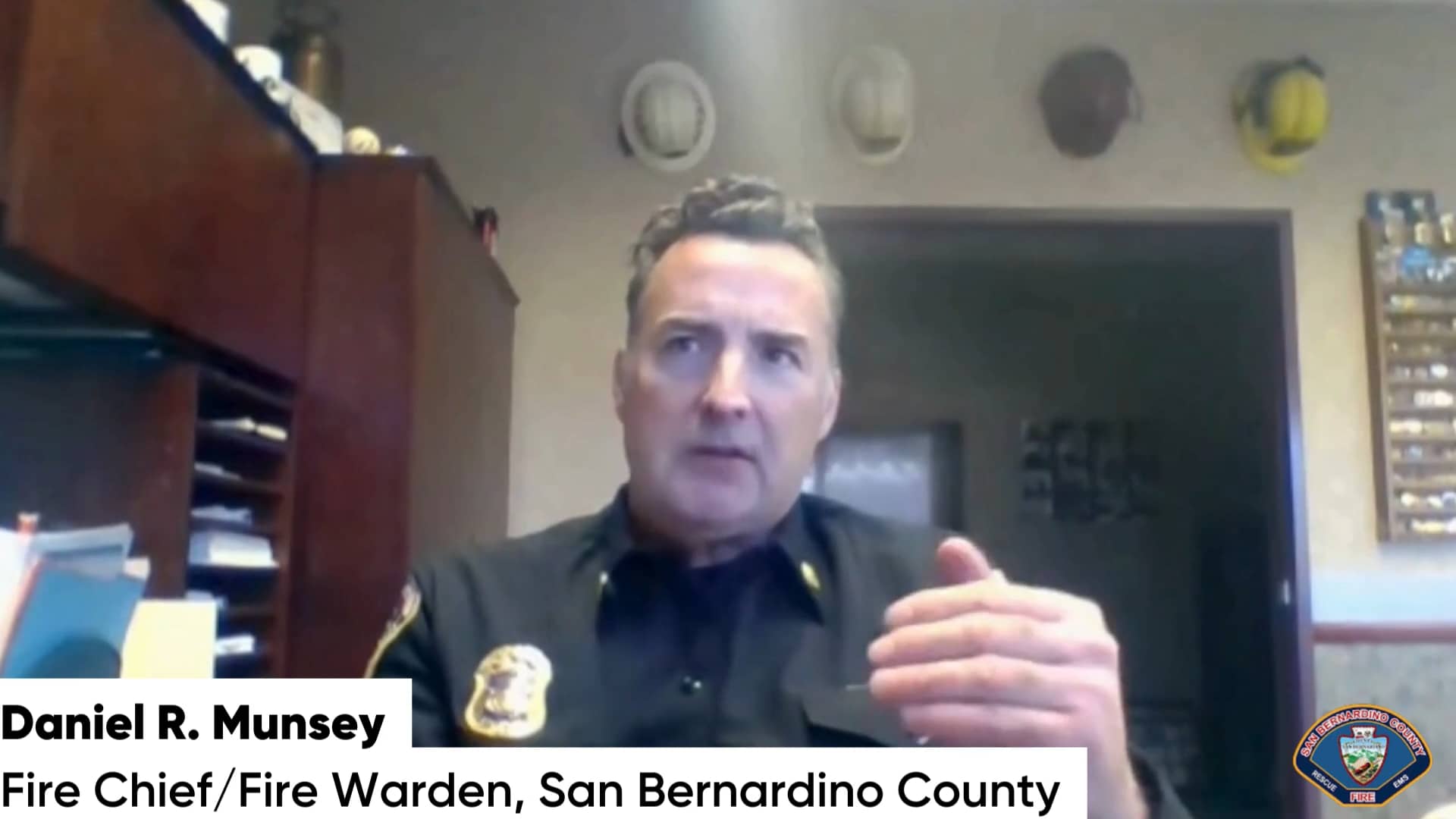 Daniel R. Munsey - Fire Chief/Fire Warden San Bernardino County on Vimeo