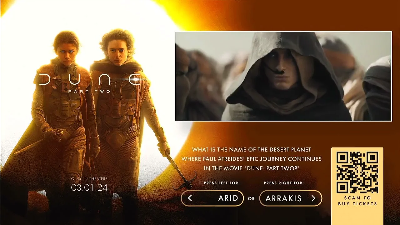 Media & Entertainment - WB - Dune Part 2 - Q1 2024 - Spot 2 on Vimeo