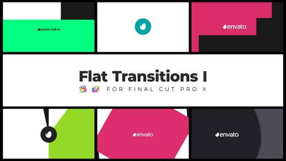 Flat Transitions I | FCPX Motion Design on Vimeo