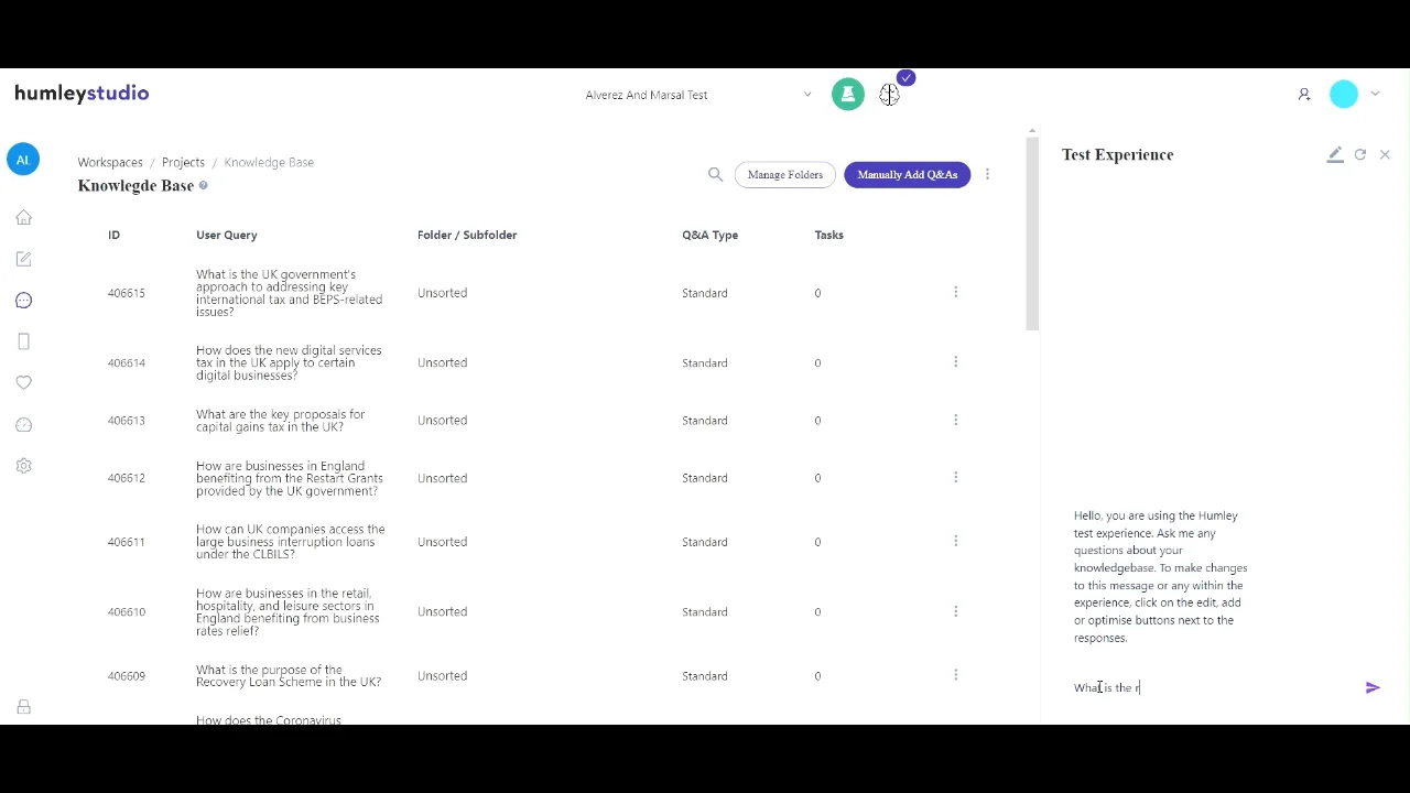 Alverez And Marsal Knowledgebase on Vimeo