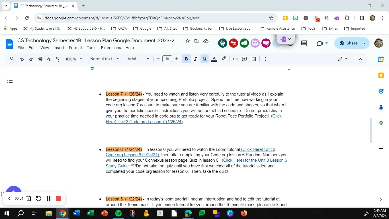 Unit 3 Code.org Lesson 9:Sprite Properties (2/5/24) on Vimeo