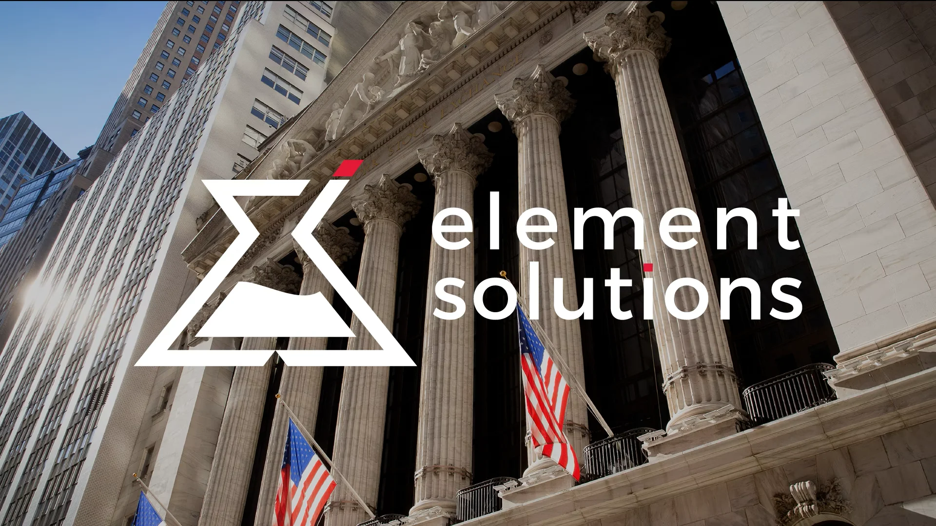 The NYSE welcomes Element Solutions Inc (NYSE: ESI) to celebrate its ...