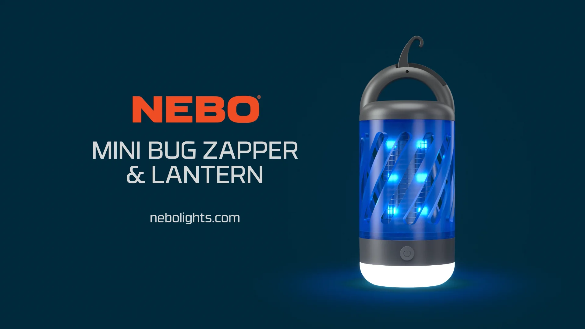NEBO Mini Bug Zapper and Lantern (16x9)