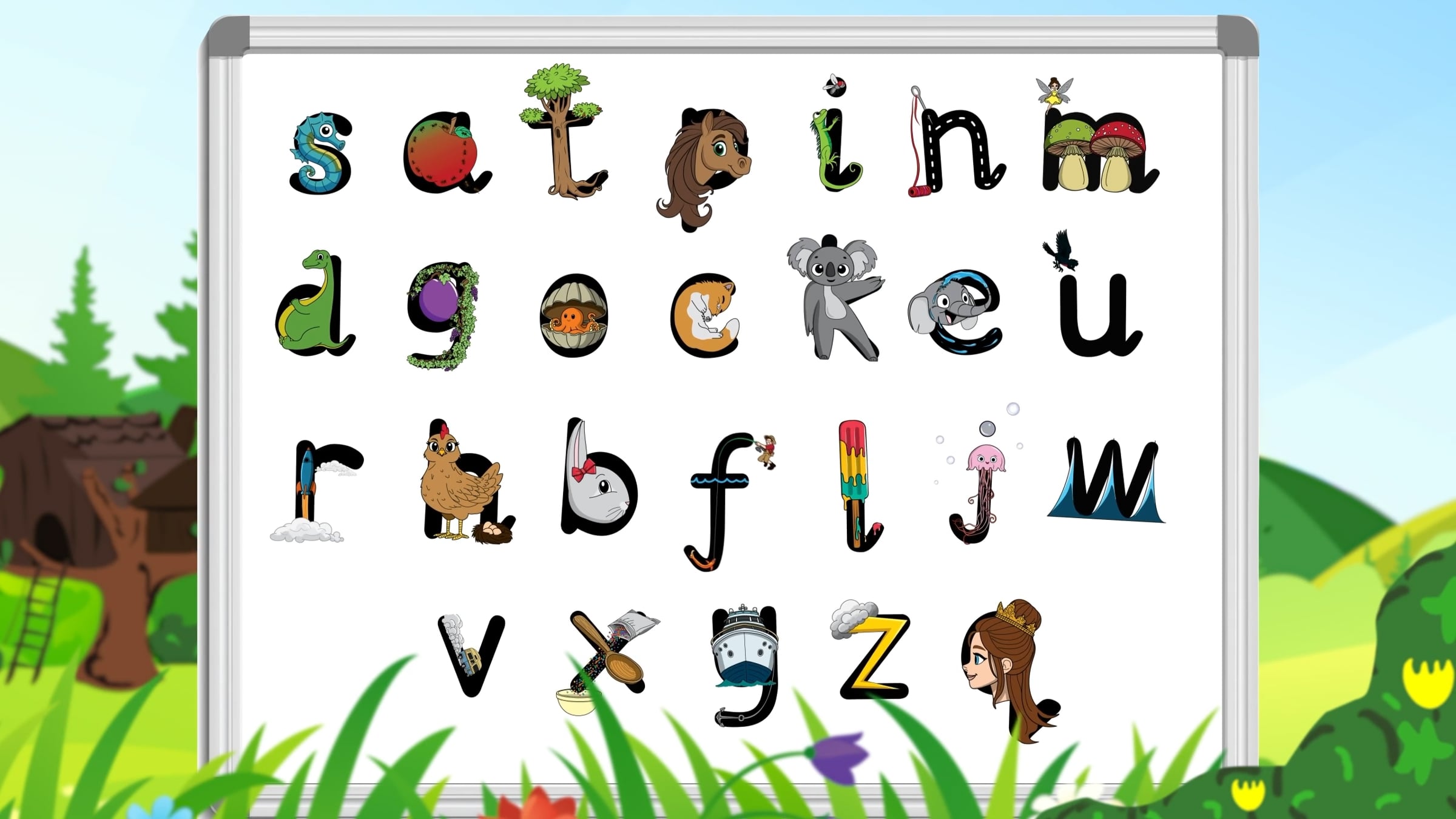 Letter Formation Video