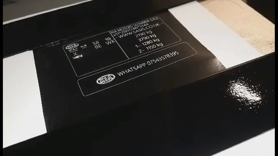 Custom Name Plates & VIN Plates