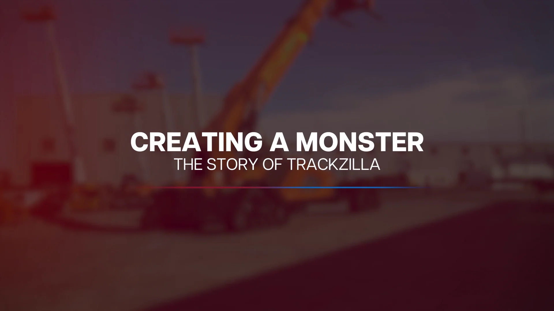 BZI - Creating a Monster - Story of Trackzilla on Vimeo