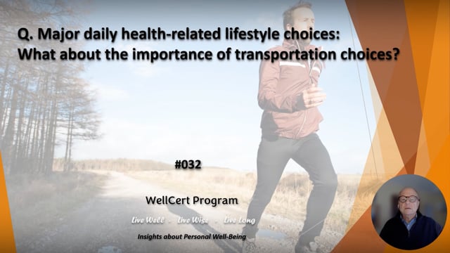 #032 What about the importance of transportation choices? - Chapman ...